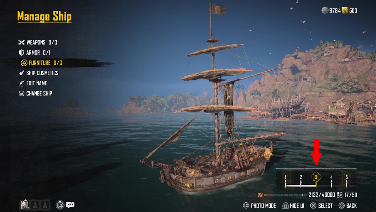 Skull and Bones: How to level up your ship