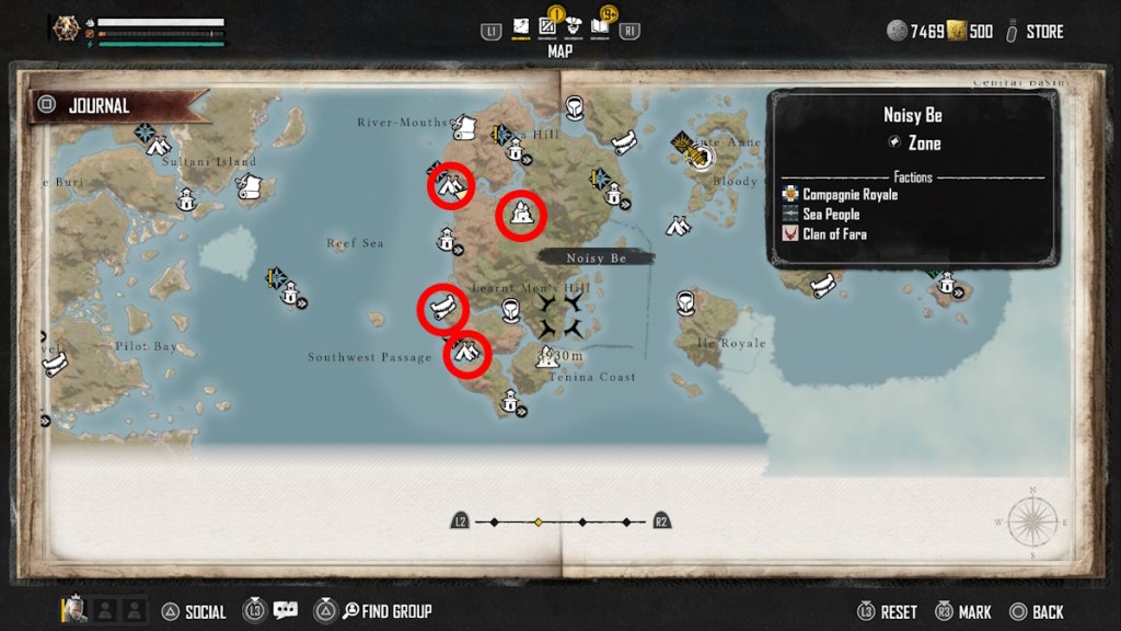 Skull and Bones: Where to find Iroko Plank materials