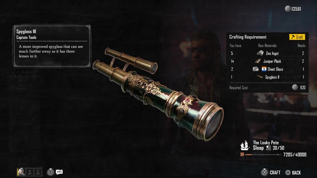 Skull and Bones: How to get all Spyglass upgrades