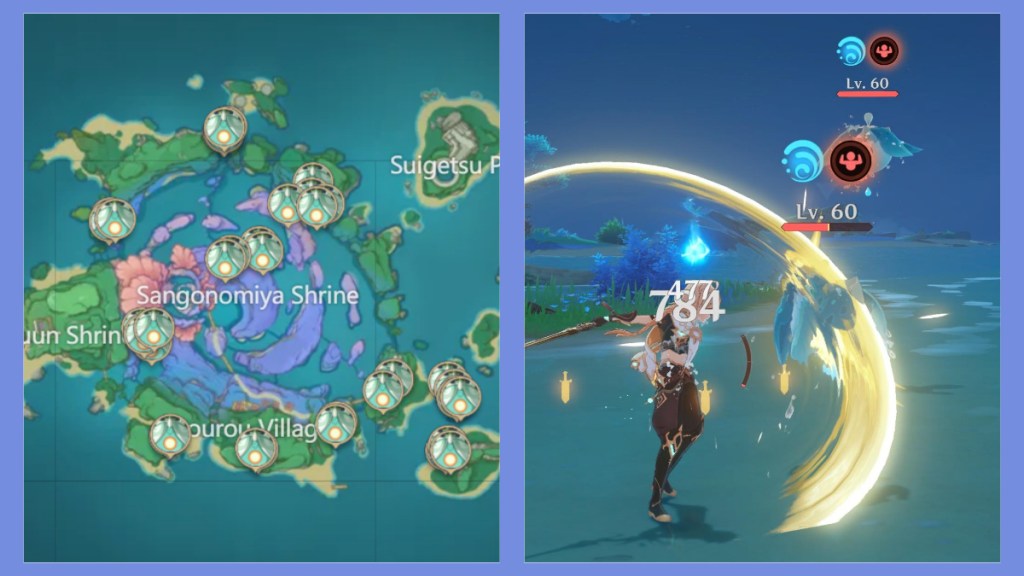 Where to find Spectral Husks in Genshin Impact