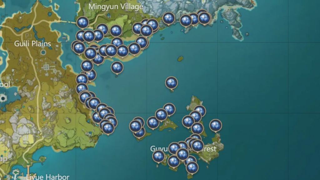 Where to find Starconch in Genshin Impact