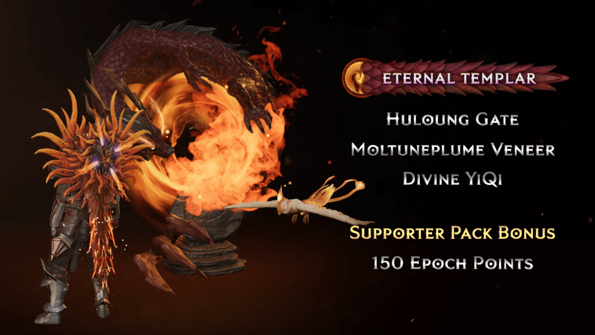 All Last Epoch supporter packs and contents, listed