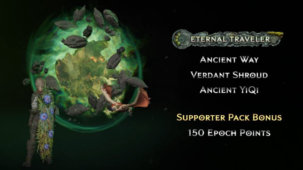 All Last Epoch supporter packs and contents, listed