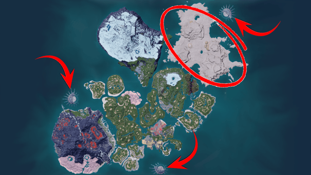 Where to look for Gold Key chests in Palworld
