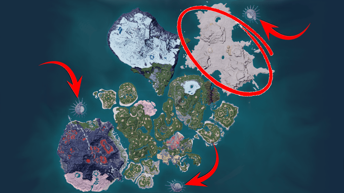 Where to look for Gold Key chests in Palworld