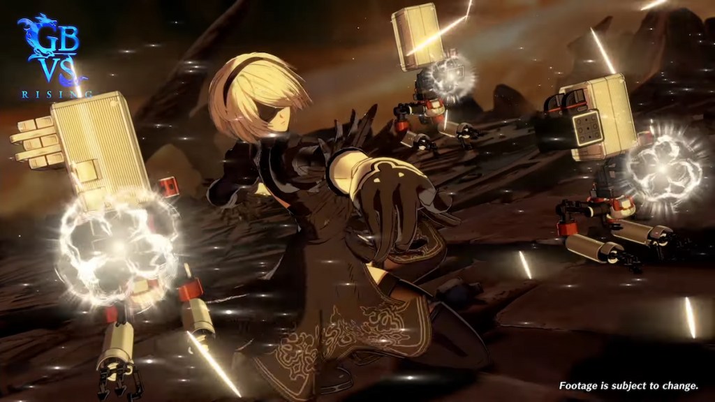 2B does work to a sick Weight of the World remix in new Granblue ...