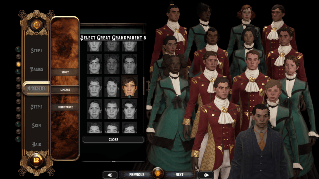 Nightingale character creation: Every Sory, Lineage, and Inheritance ...