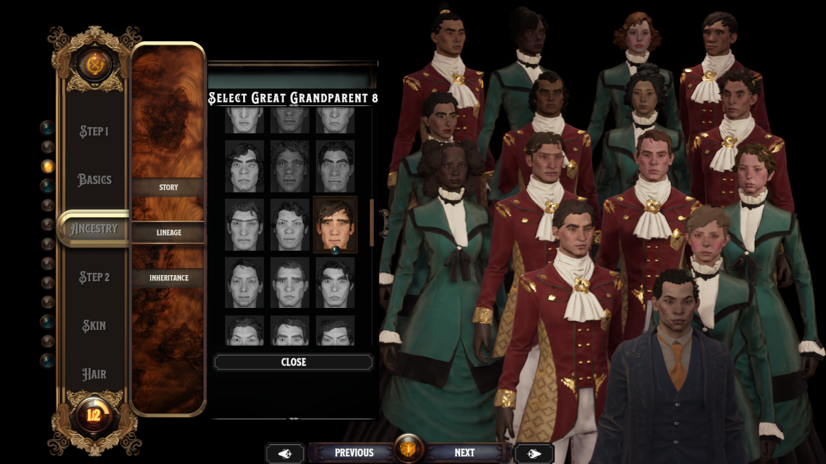 Nightingale character creation: Every Sory, Lineage, and Inheritance ...