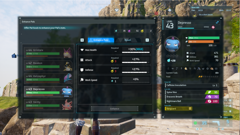 How to use Pal Souls in Palworld