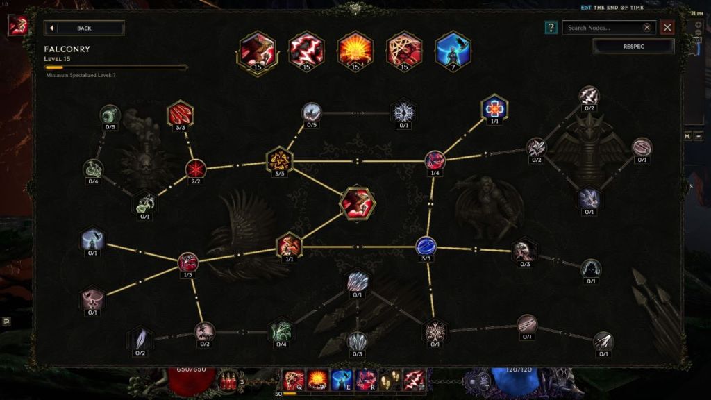 Falconer leveling class guide Last Epoch