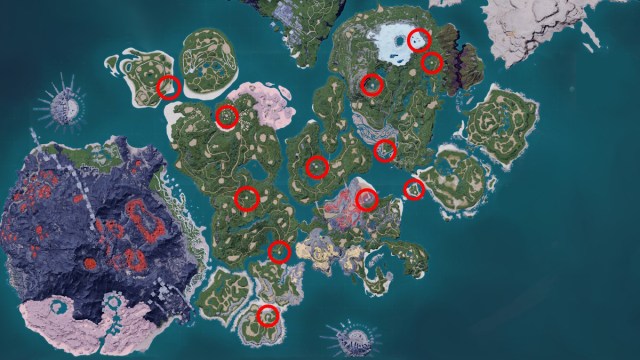 Palworld: All Sealed Realm boss locations