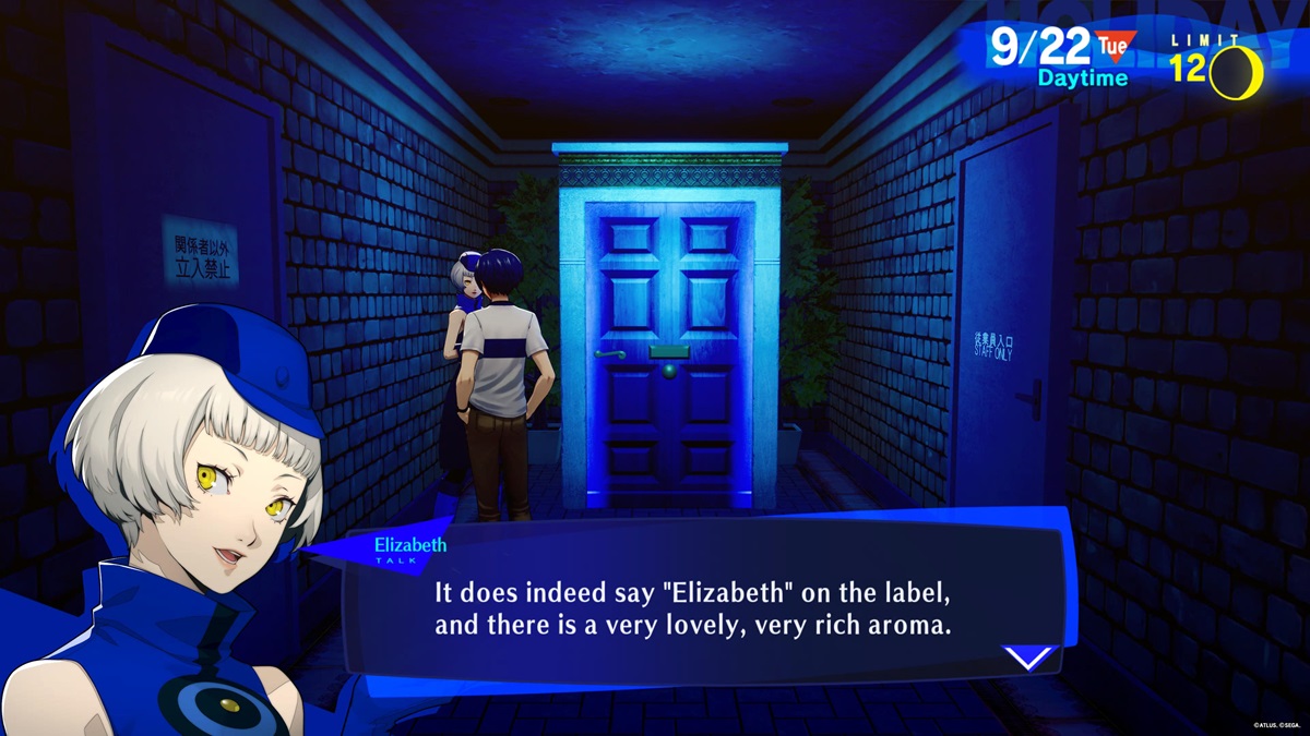Persona 3 Reload Quest 56: Where to find a drink named Elizabeth