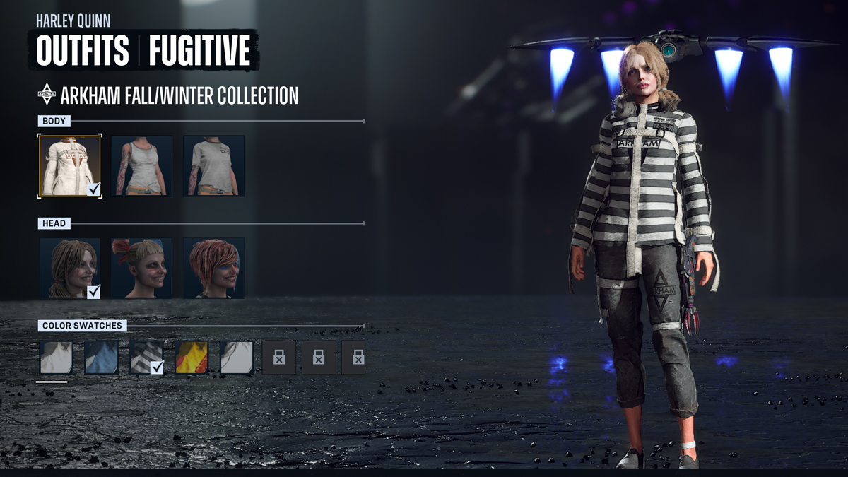 All Harley Quinn cosmetics in Suicide Squad: Kill the Justice League ...