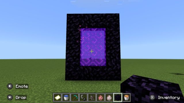 How To Build A Nether Portal In Minecraft The Easiest Fastest Way