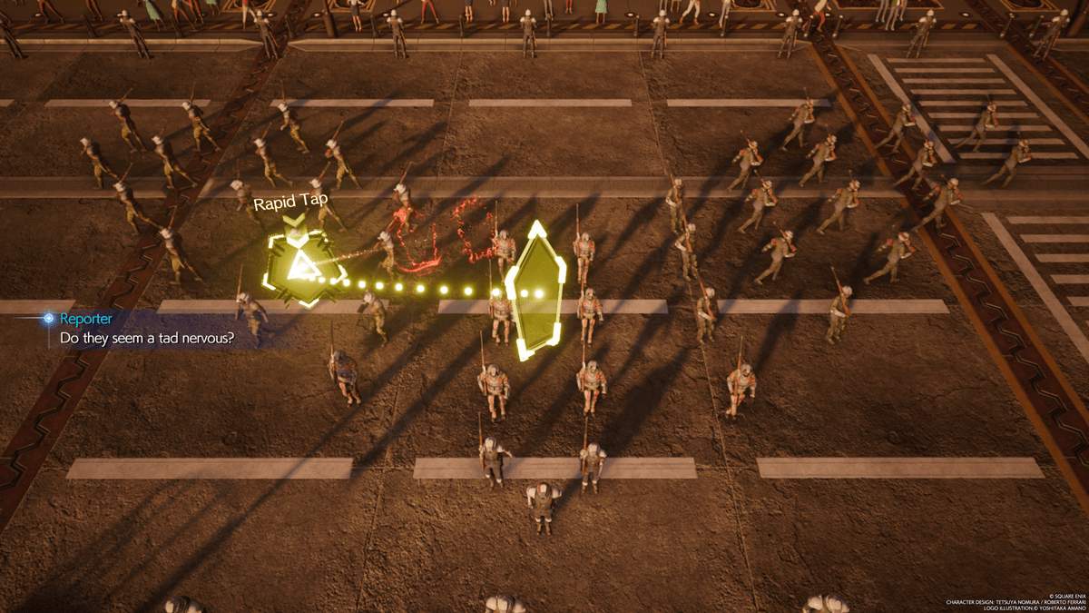 FF7 Rebirth: Stealing the Show trophy guide and best Parade Formation