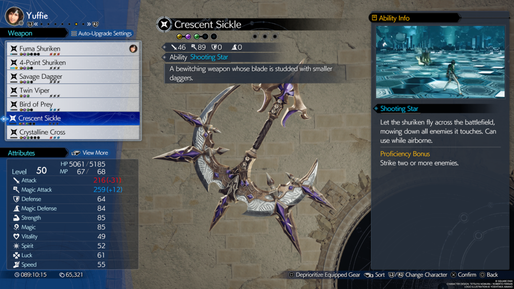 FF7 Rebirth: All Yuffie Weapons Locations