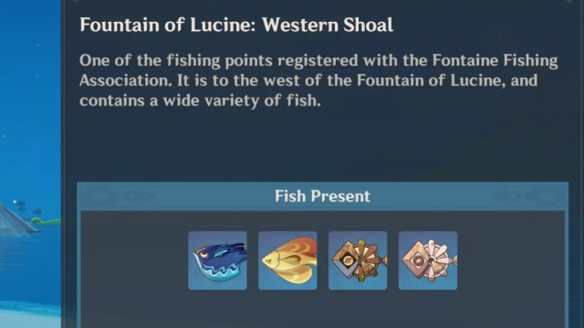 Genshin Impact: All Fontaine fishing spots, bait, and more (Updated 4.5)