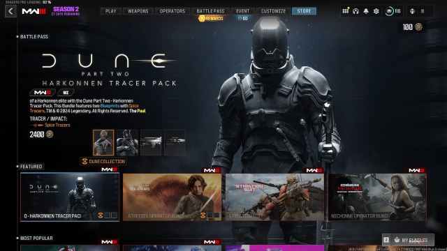 How to unlock the Dune Part 2 Paul Atreides Fedaykin Stealthsuit skin in MW3 – Destructoid