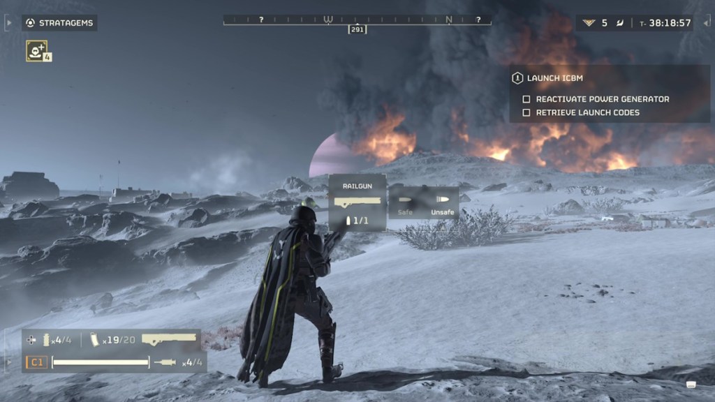 Helldivers 2: How to set the Railgun to Unsafe mode – Destructoid