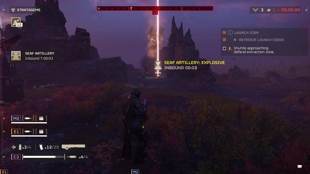 Helldivers 2: How to choose the best payload for the SEAF Artillery