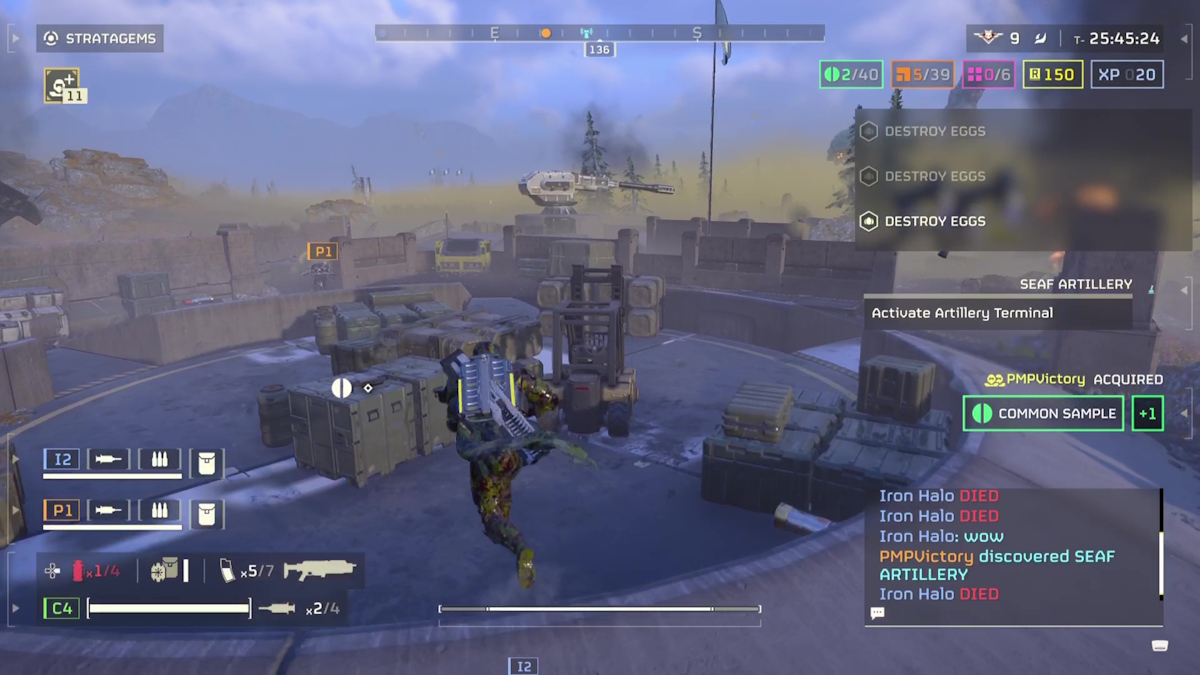 Helldivers 2: How to choose the best payload for the SEAF Artillery