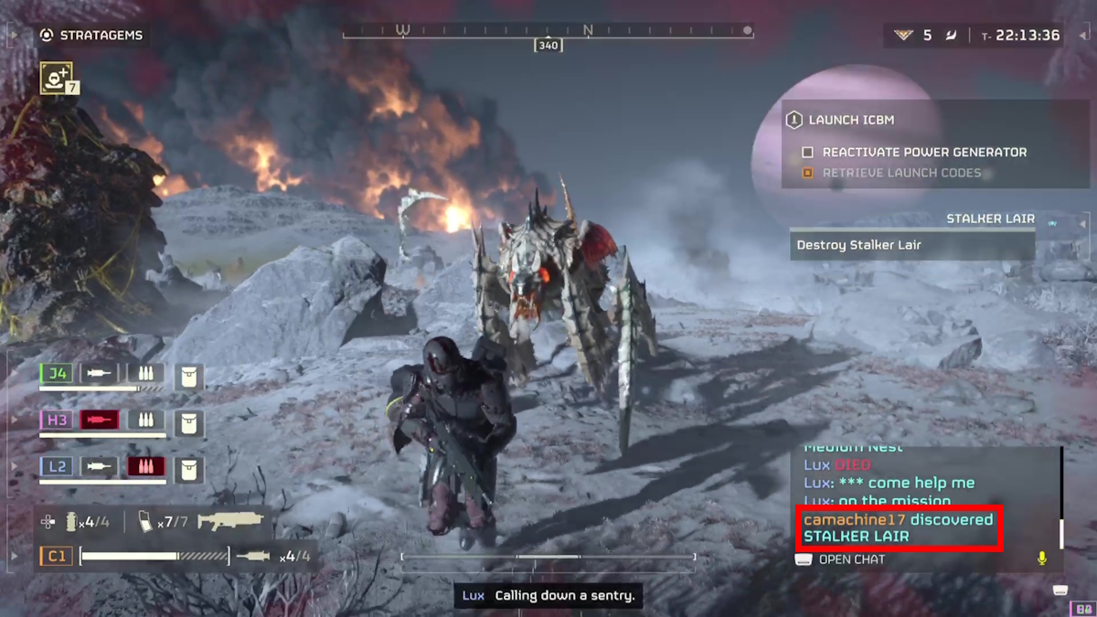 How to stop Stalker attacks in Helldivers 2