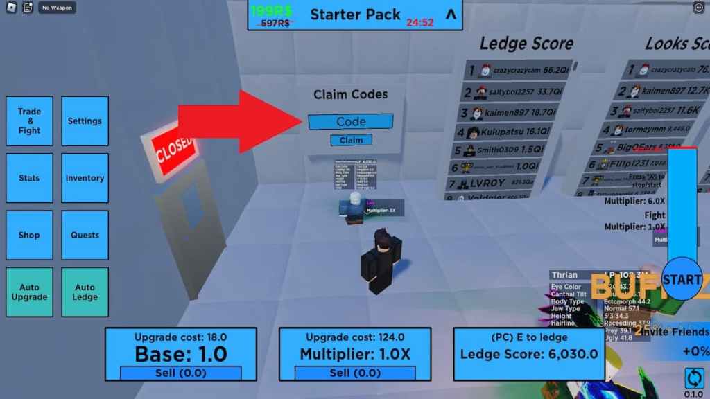 Ledge Mogger codes – Destructoid