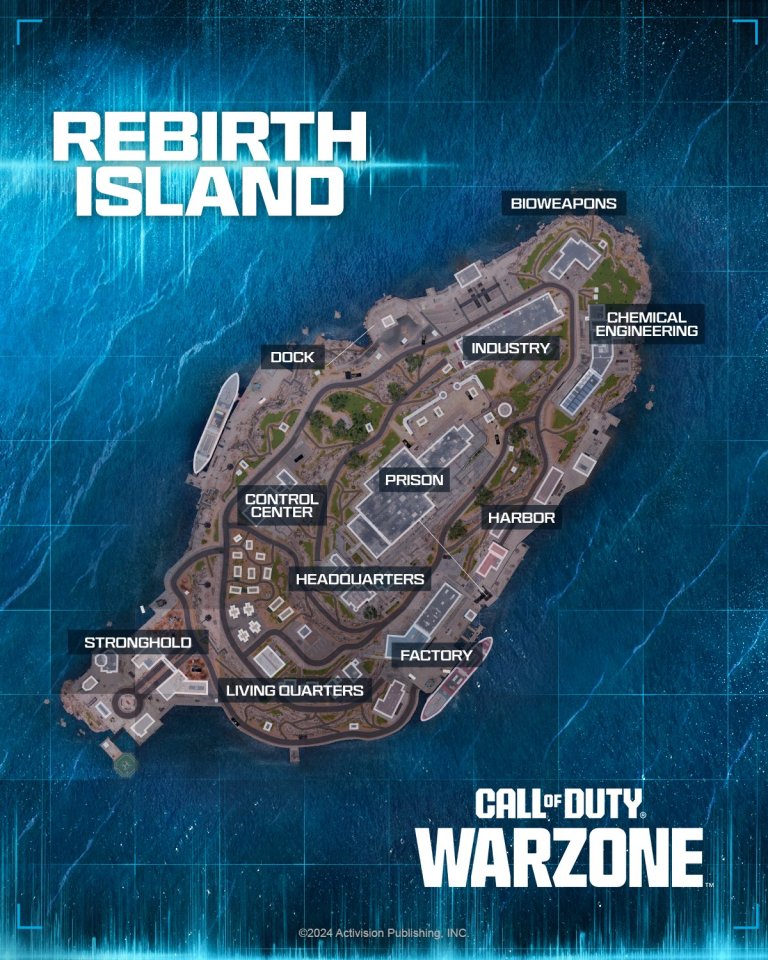 Rebirth Island returns to Warzone on April 3