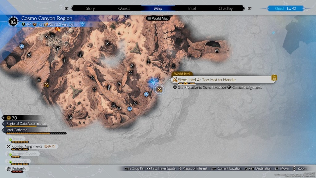 FF7 Rebirth Cosmo Canyon: Every Fiend Intel location and strategy