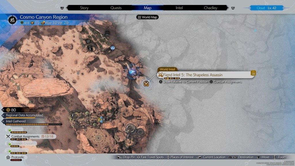 FF7 Rebirth Cosmo Canyon: Every Fiend Intel location and strategy