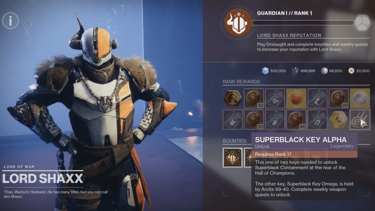 Destiny 2: Into the Light brings back fan-favorite Superblack shader ...