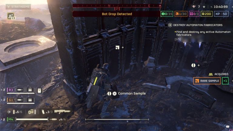 How to farm Common Samples in Helldivers 2