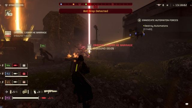 How to use the Orbital 120mm HE Barrage to get the most kills in ...