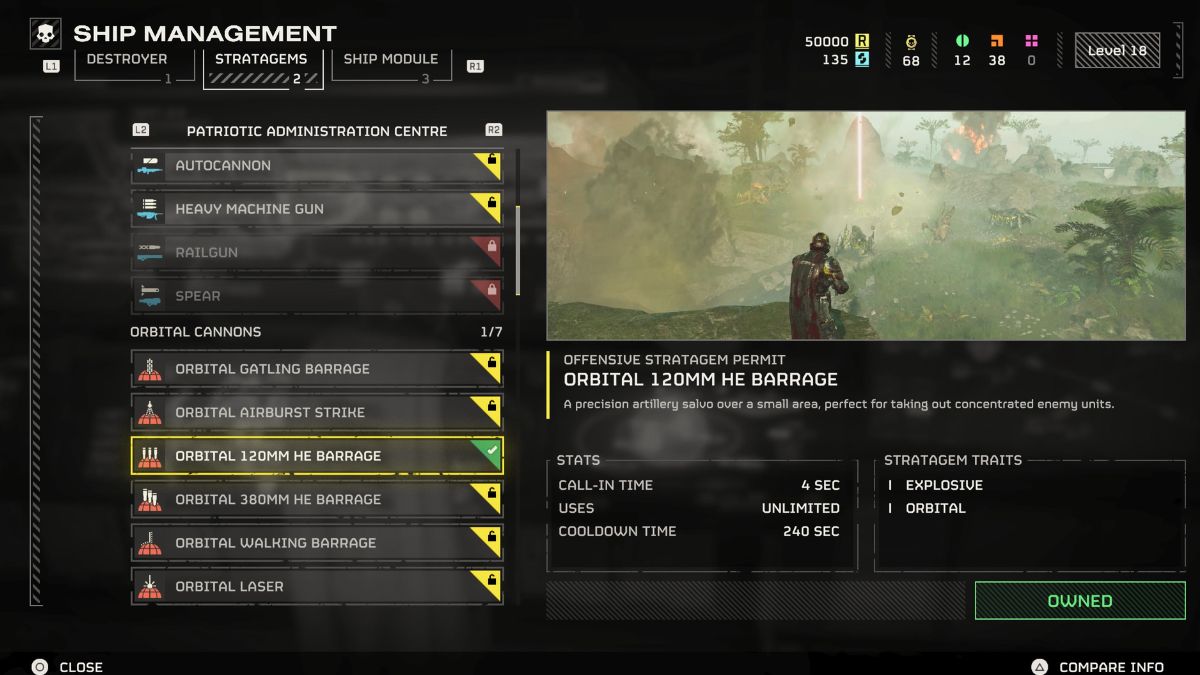 How to use the Orbital 120mm HE Barrage to get the most kills in ...