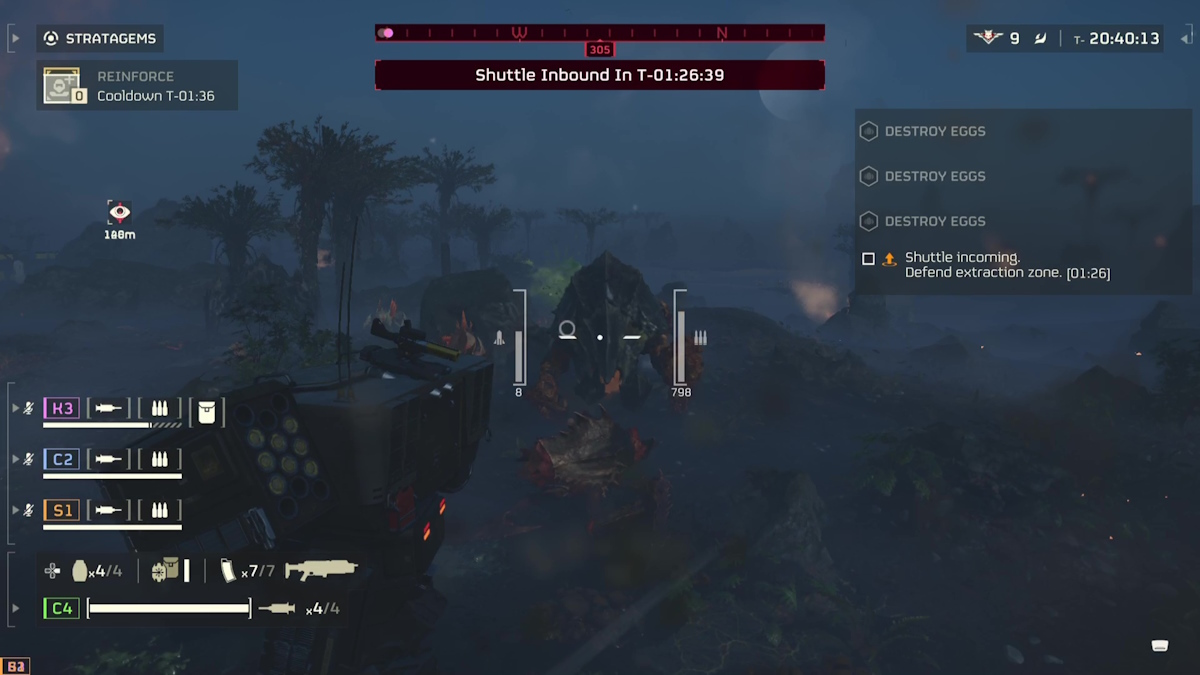 Helldivers 2: How to use the Patriot Exosuit mech