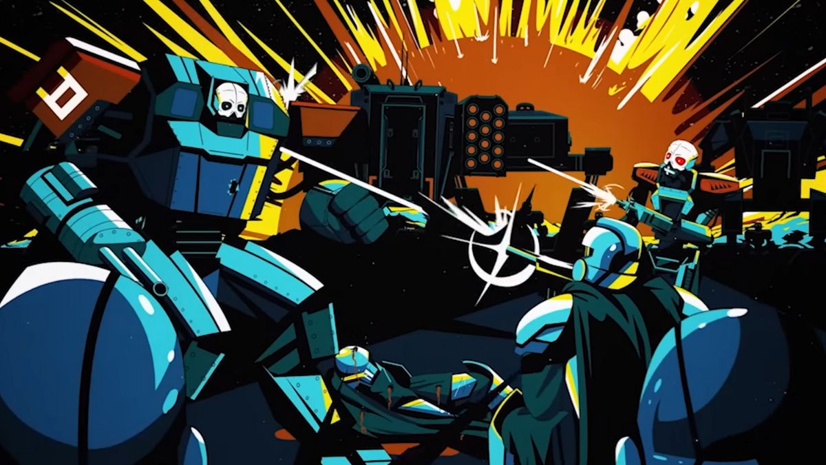 Helldivers 2 Automatons are about to take to the skies with aerial gunships