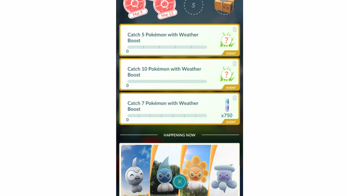 How to catch Snowy Castform in Pokemon Go