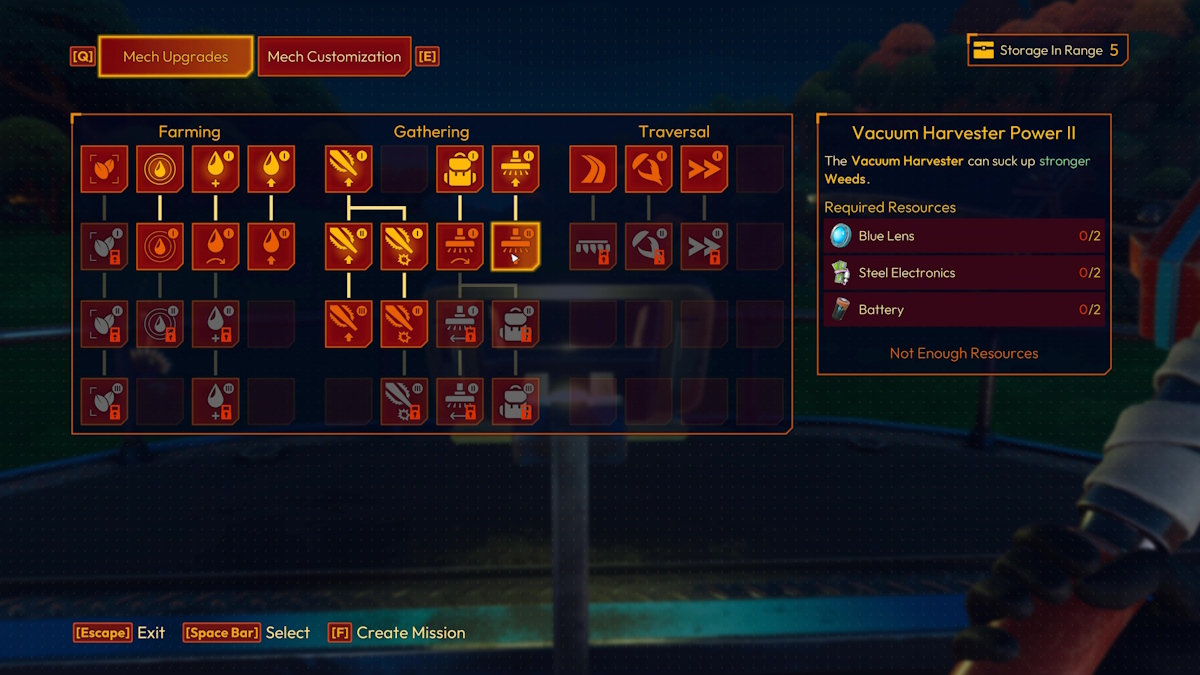 How to restore all regions in Lightyear Frontier - Required tool upgrades