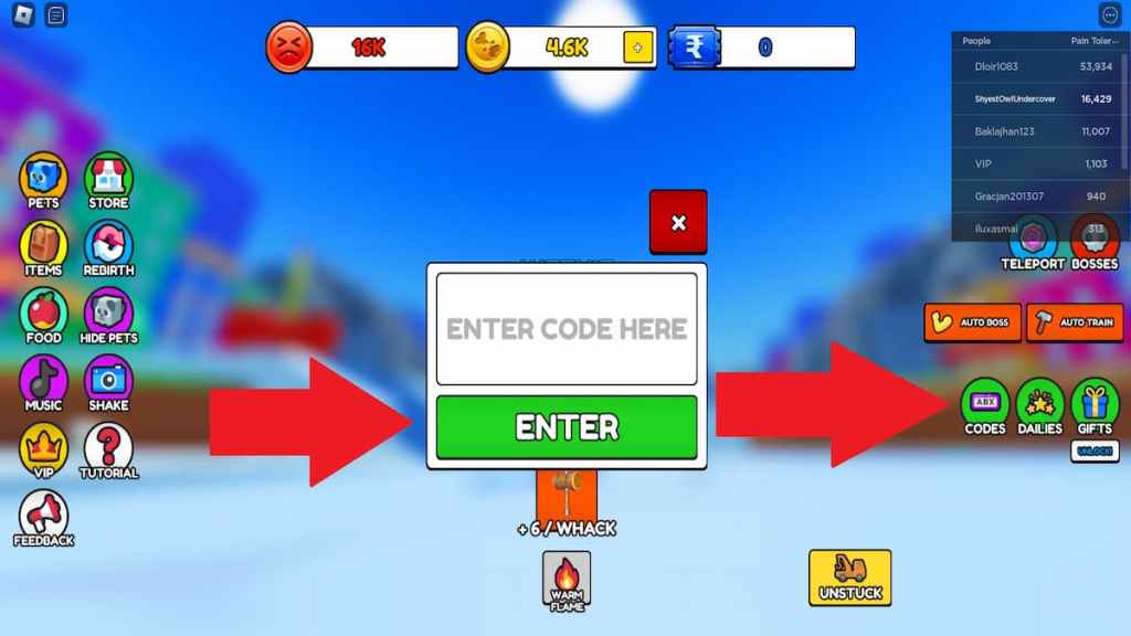 Pain Simulator codes (July 2024) – Destructoid