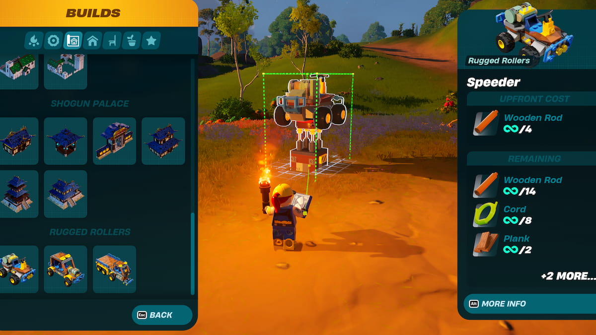 LEGO Fortnite vehicle guide: All vehicles and how to build them