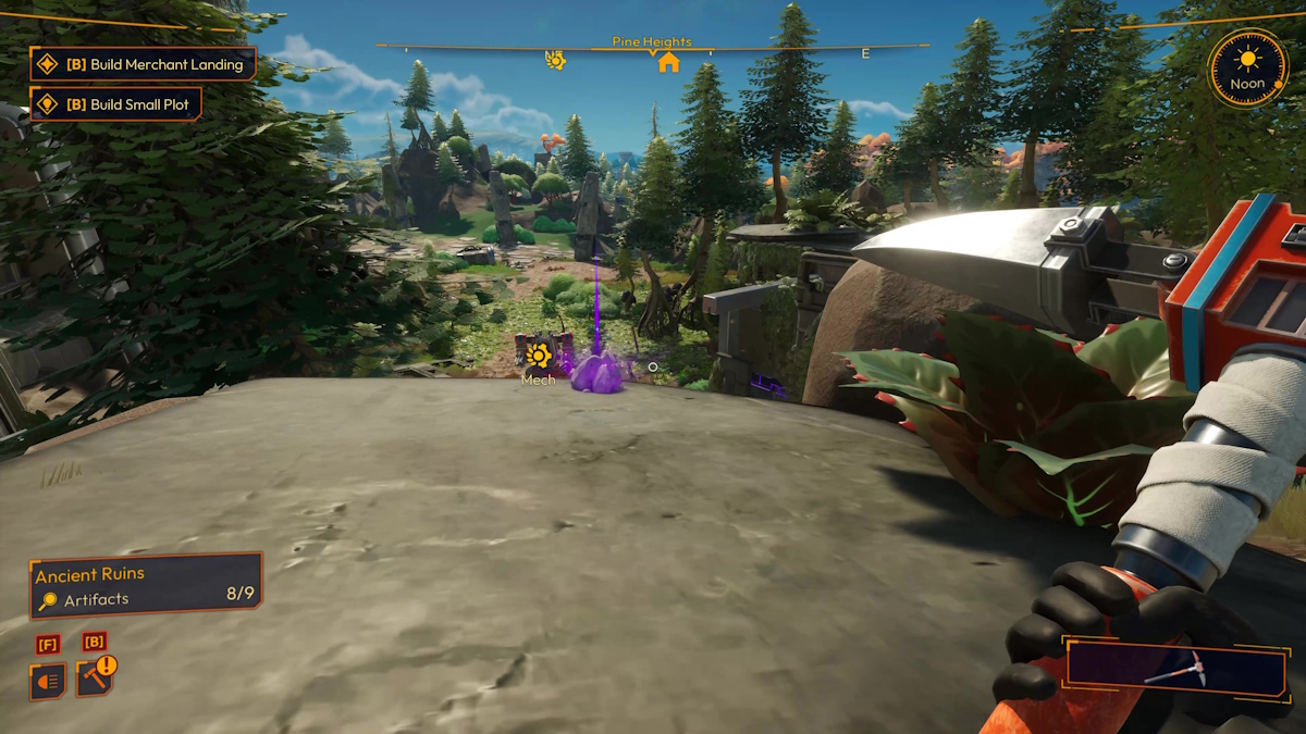 Lightyear Frontier: Where to find all Artifacts in Pine Heights