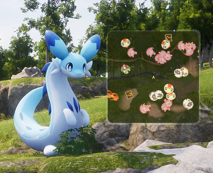 Palworld mods adds handy mini-map for Pal hunting, dungeons, and rare finds