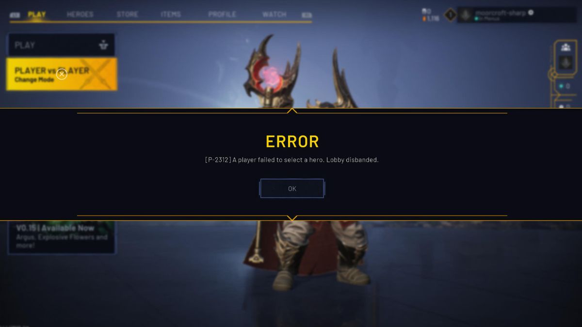 How to fix Error P-2312 in Predecessor