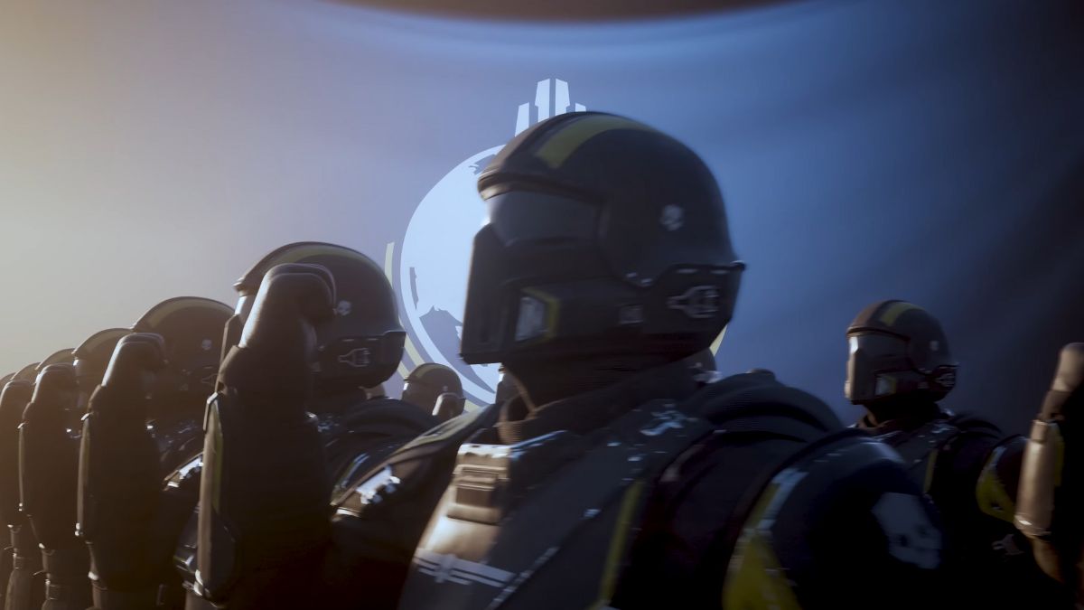 Hundreds of Helldivers 2 players salute a fallen comrade in touching memorial