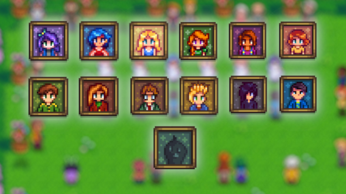 How to get Spouse Portraits in Stardew Valley