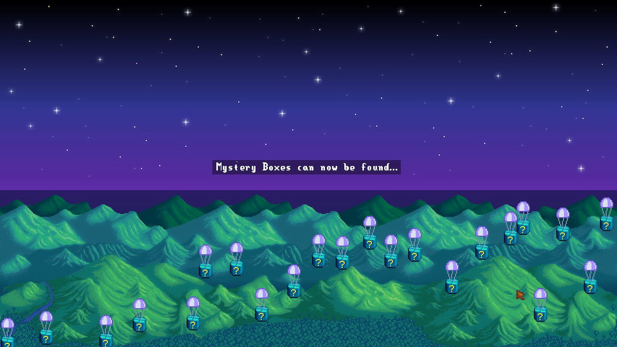 How to find Mystery Boxes in Stardew Valley