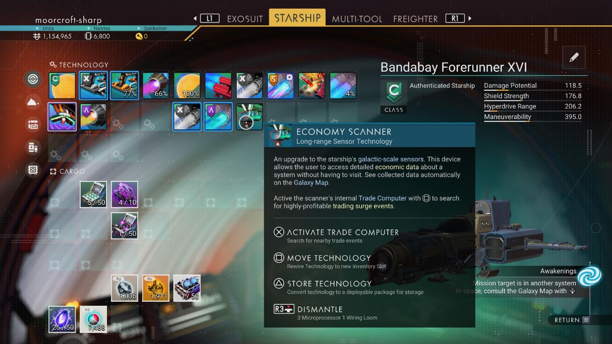 How to get and use the Economy Scanner in No Man's Sky