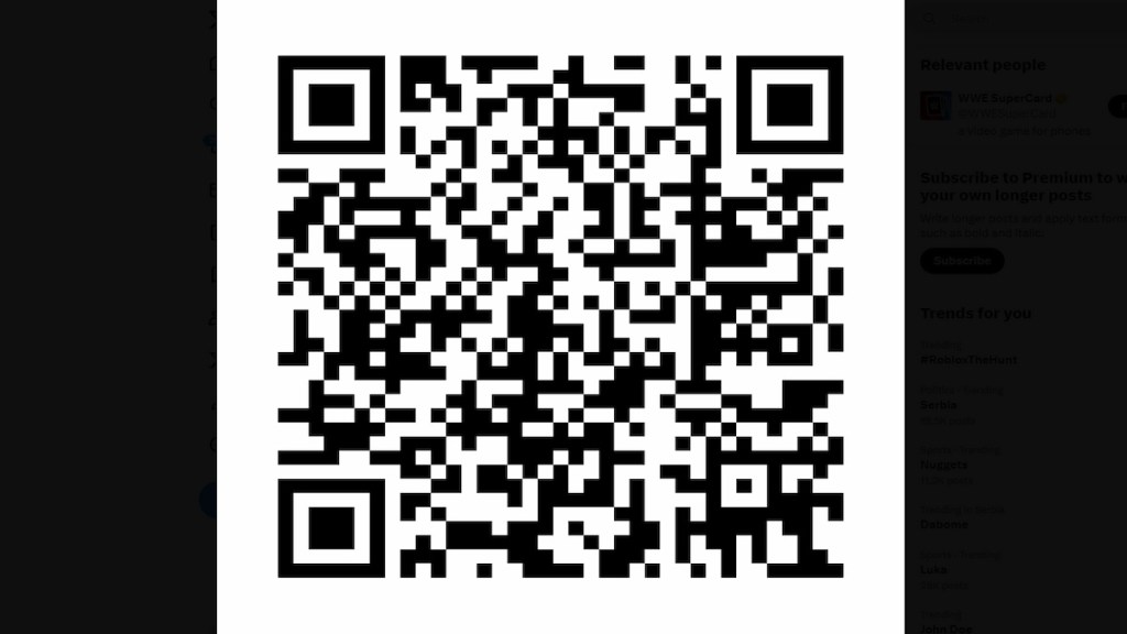 WWE SuperCard QR codes (December 2025) – Destructoid