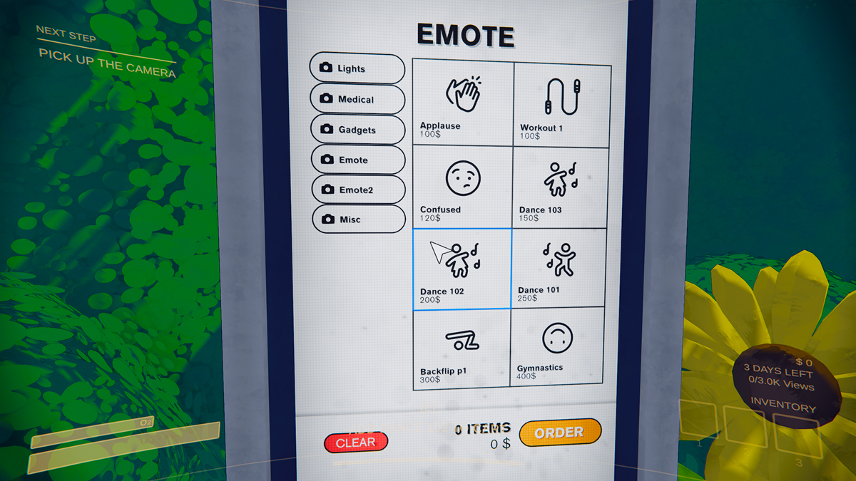 How to emote in Content Warning
