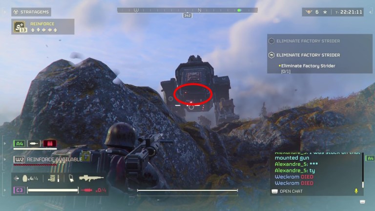 How to destroy Automaton Factory Striders in Helldivers 2 - Weak points ...